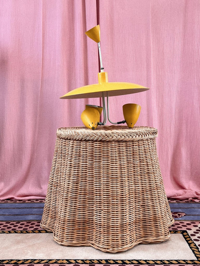 Yellow Metal Pendant by Hala For Sale at 1stDibs