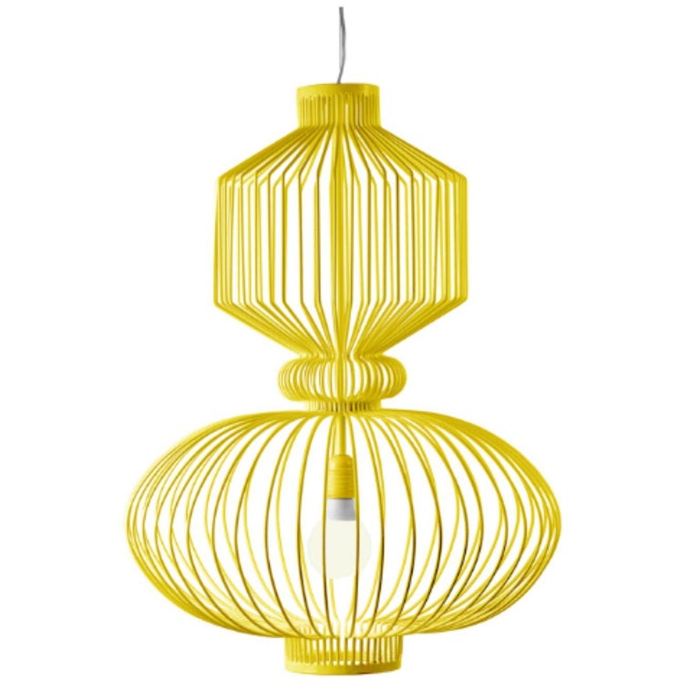 Yellow Revolution Suspension Lamp by Dooq For Sale at 1stDibs