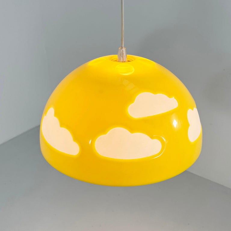 Yellow Skojig Cloud Pendant Lamp by Henrik Preutz for Ikea, 1990s For ...