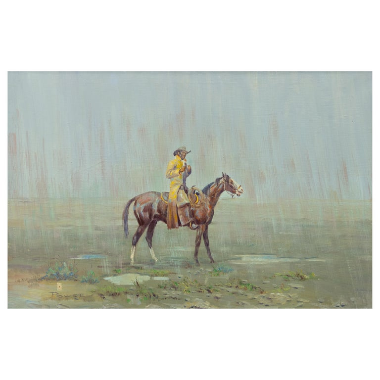 "Yellow Slicker" Original Oil Painting by Ace Powell For Sale at ...