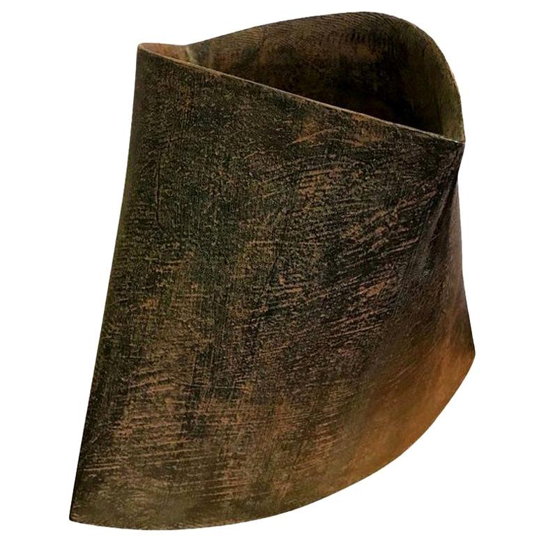 Yeo Byong-UK Korean Multi-Fired Stoneware Pottery Ceramic Vessel Vase ...