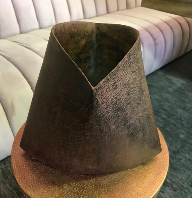 Yeo Byong-Uk Korean Multi-Fired Stoneware Pottery Ceramic Vessel Vase ...