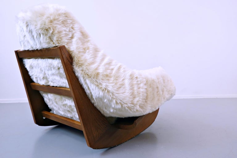 "Yeti" Pop Art Rocking Chair by Mario Scheichenbauer, circa 1968 at 1stDibs