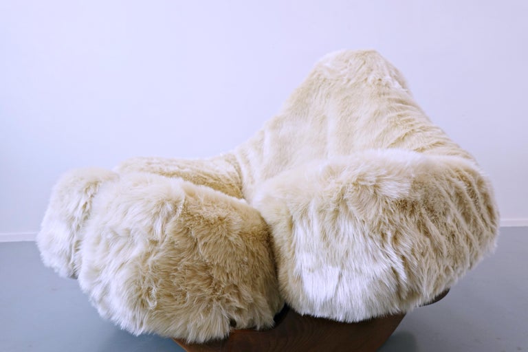 "Yeti" Pop Art Rocking Chair by Mario Scheichenbauer, circa 1968 at 1stDibs