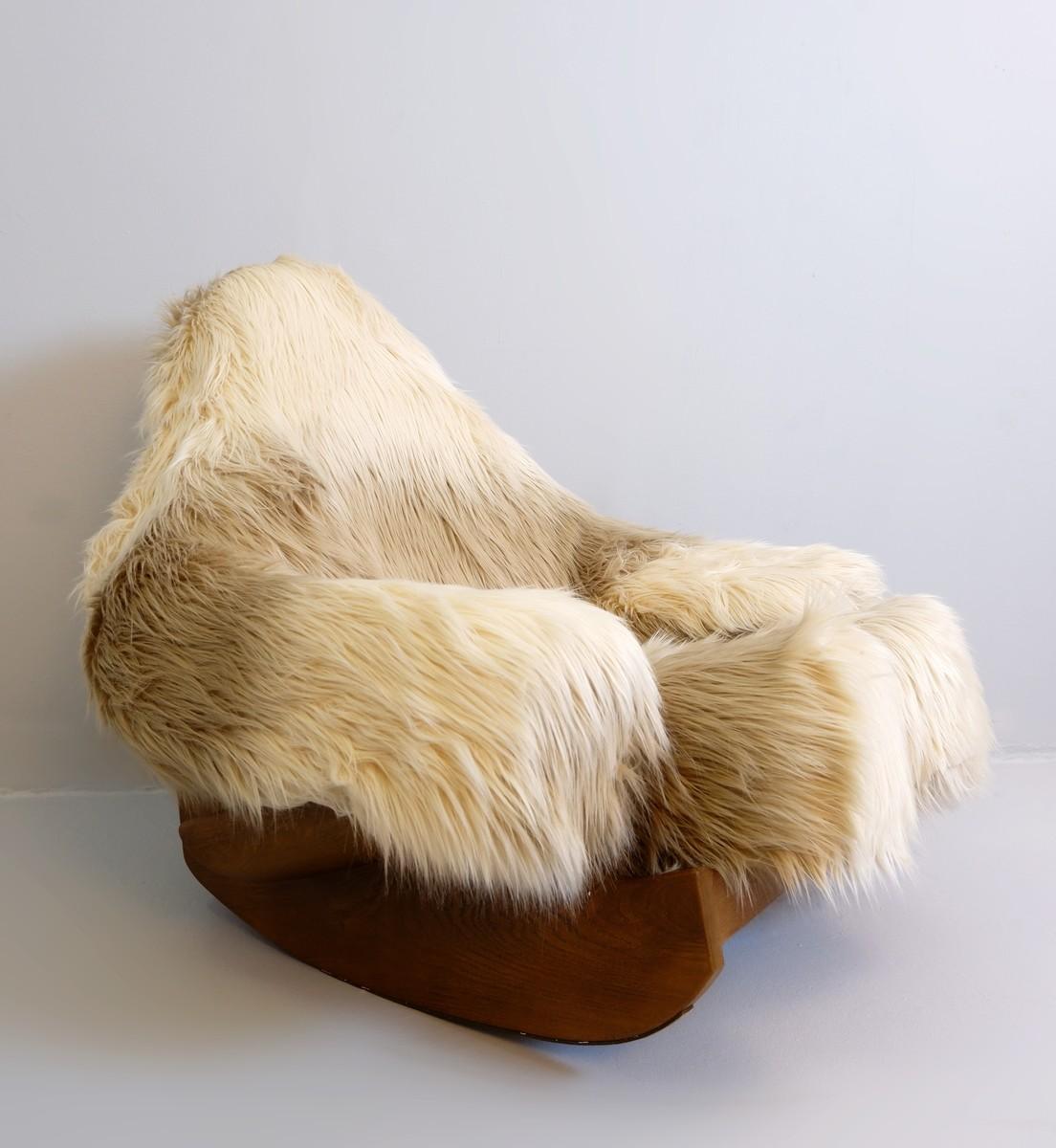 "Yeti" Pop Art Rocking Chair by Mario Scheichenbauer, circa 1968 For ...