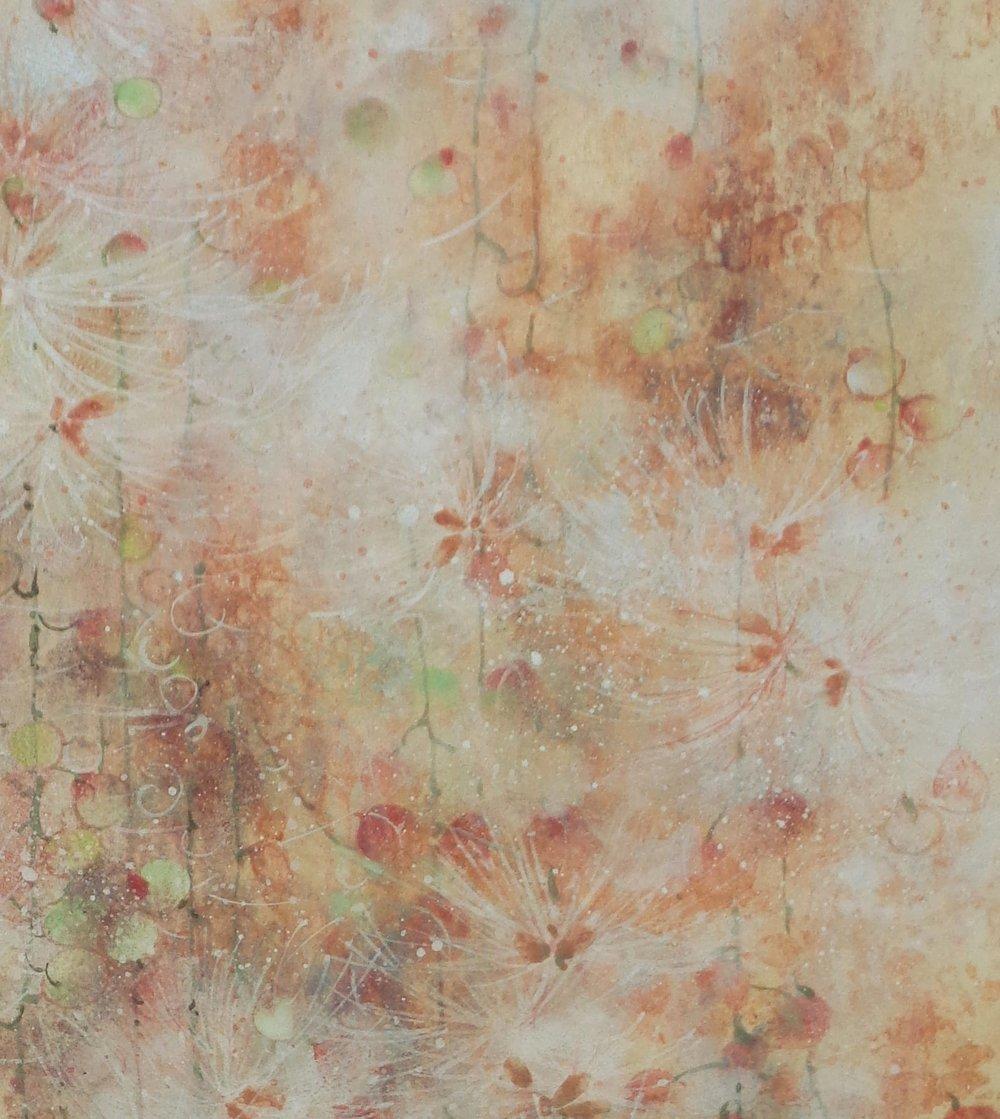 Yiching Chen - Flourishing by Chen Yiching - Contemporary nihonga ...