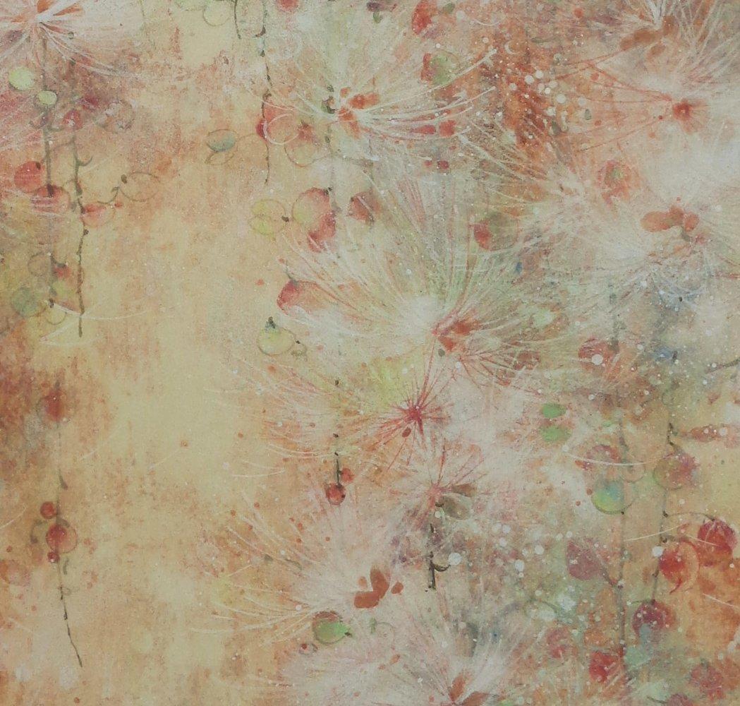 Yiching Chen - Flourishing by Chen Yiching - Contemporary nihonga ...