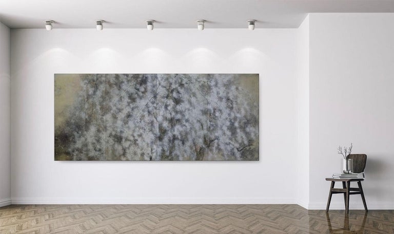 Yiching Chen - Hanami - Large-Scale Contemporary Nihonga Painting at ...