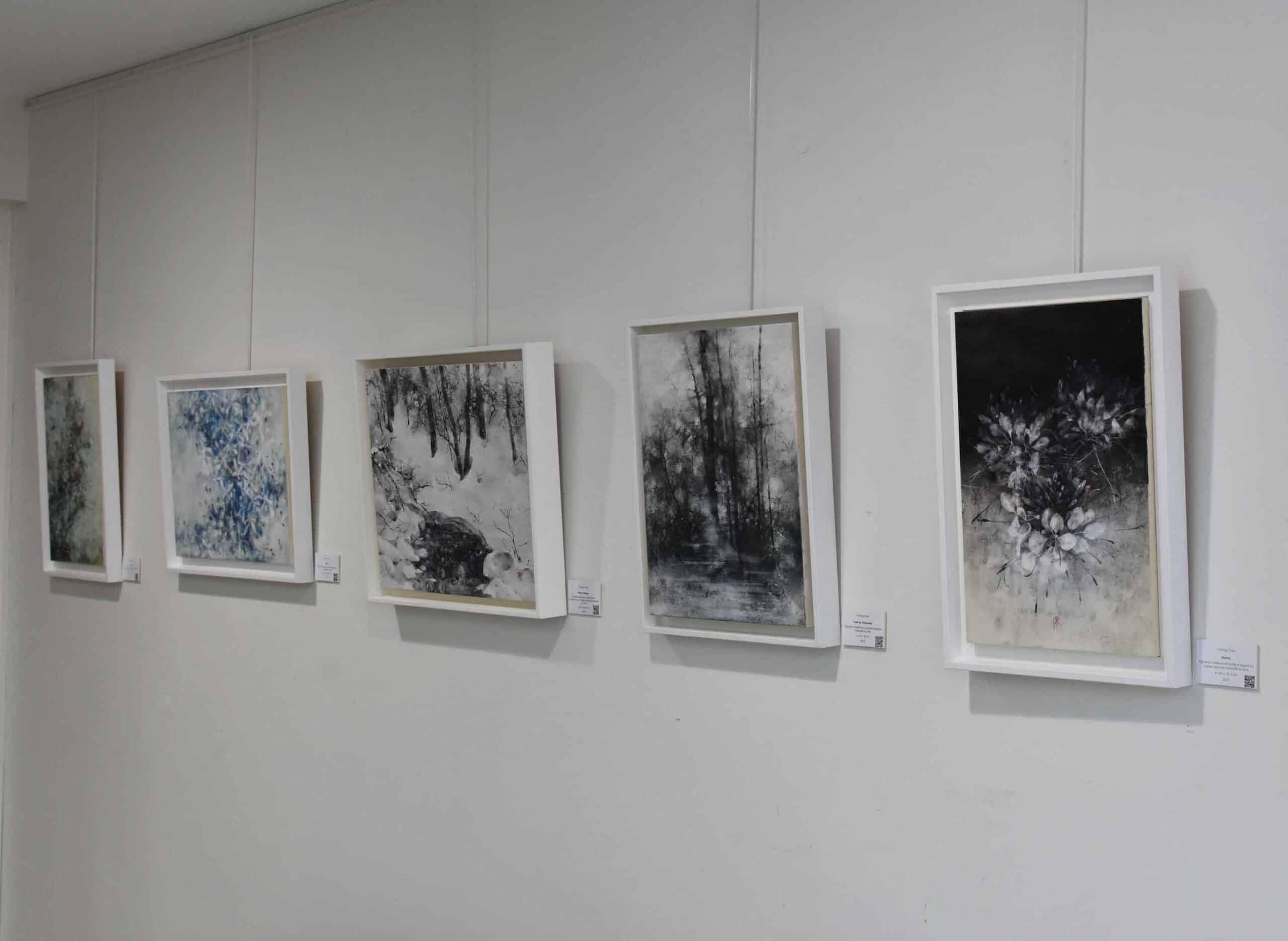 Yiching Chen - Illusion by Chen Yiching - Contemporary nihonga painting ...