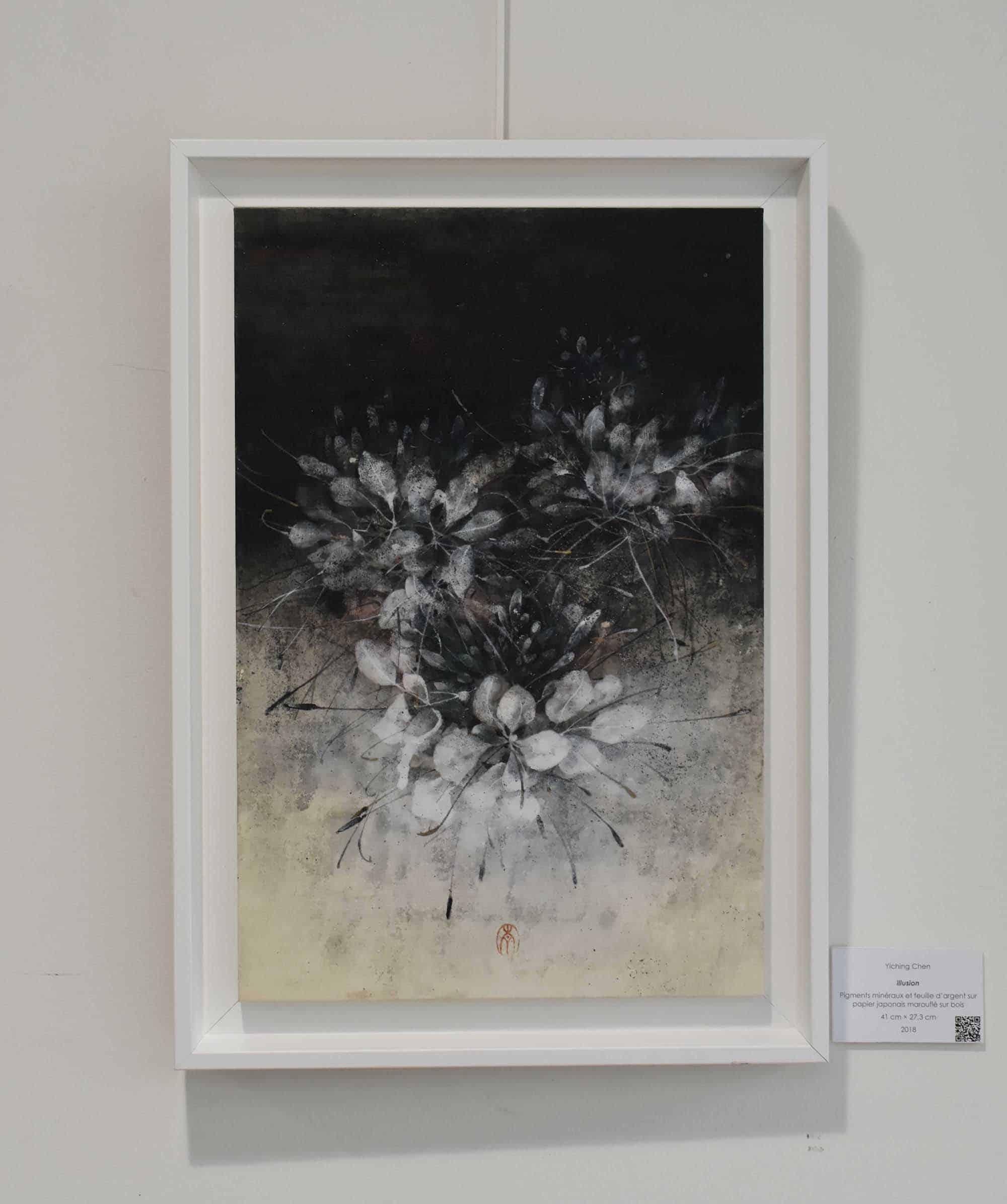 Yiching Chen - Illusion by Chen Yiching - Contemporary nihonga painting ...