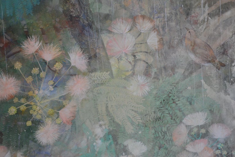 Yiching Chen - Love At First Sight - Large Scale Contemporary Nihonga ...