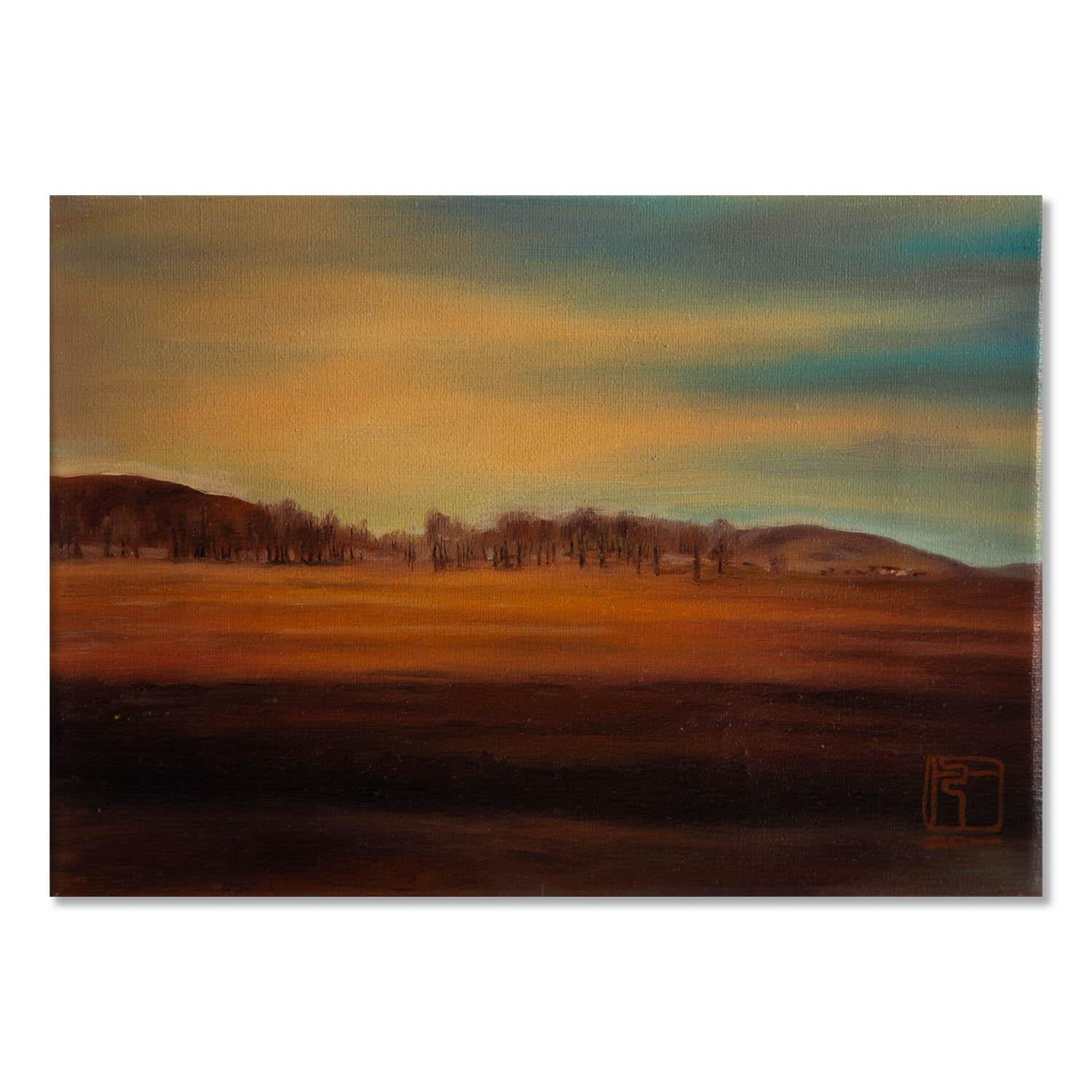 Yifan Liu - Yifan Liu Landscape Original Oil Painting Yifan Liu - Yifan Liu Landscape Original Oil Painting