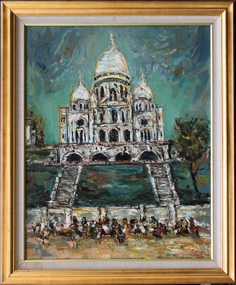 Yitzhak Frenkel-Frenel - Sacré-Coeur by Itzhak Frenkel-Frenel ...