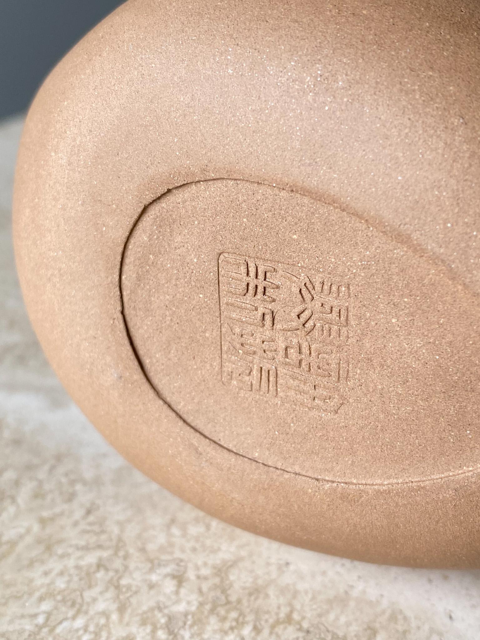 Yixing Ware Ceramic Tea Pot, China, 20th Century For Sale at 1stDibs