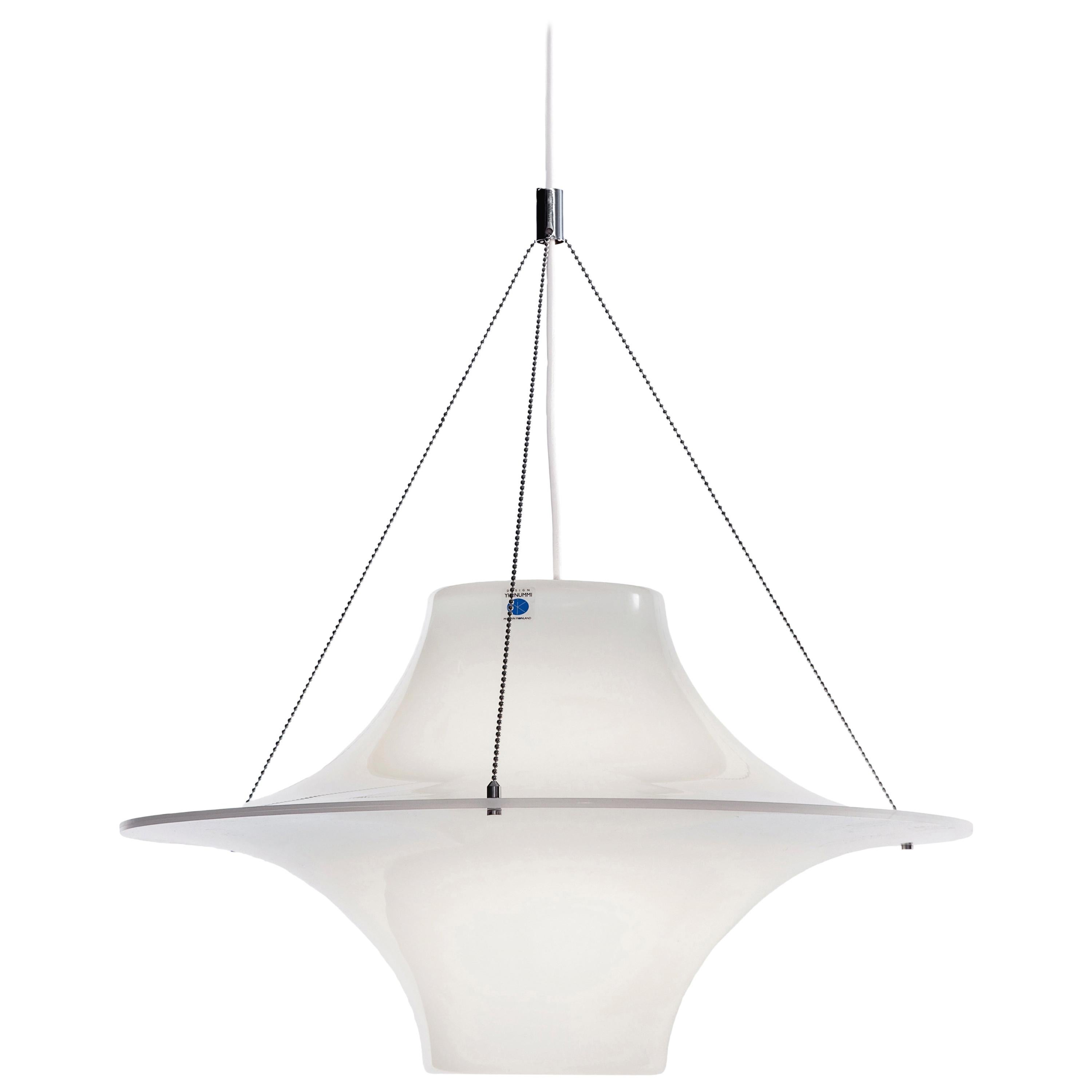 Yki Nummi Large 'Lokki' Pendant for Innolux Oy For Sale at 1stDibs