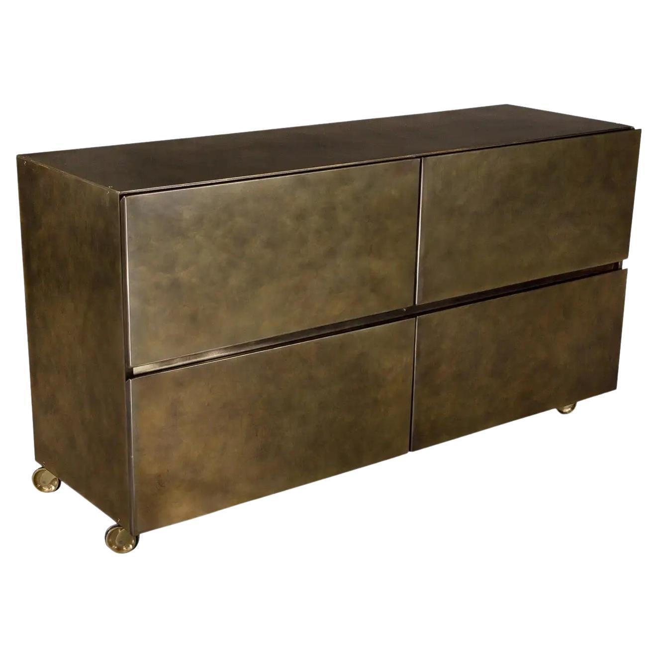 Argentine Spanish Colonial Heraldic Theme Storage Cabinet Circa 1920 ...