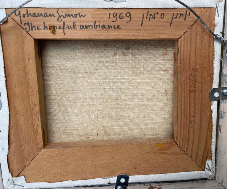 Yohanan Simon - Colorful Fantastic landscape oil painting of the well ...