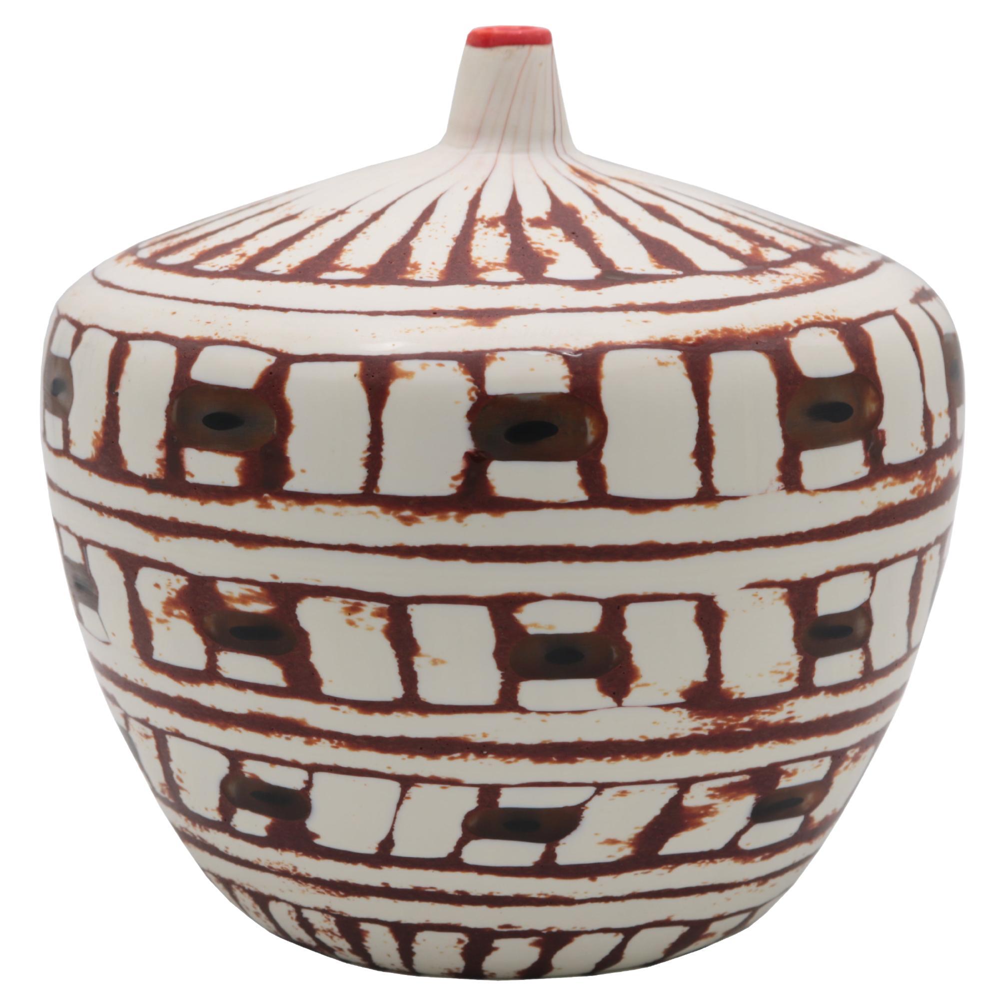 Yoichi Ohira Glass Vase For Sale at 1stDibs