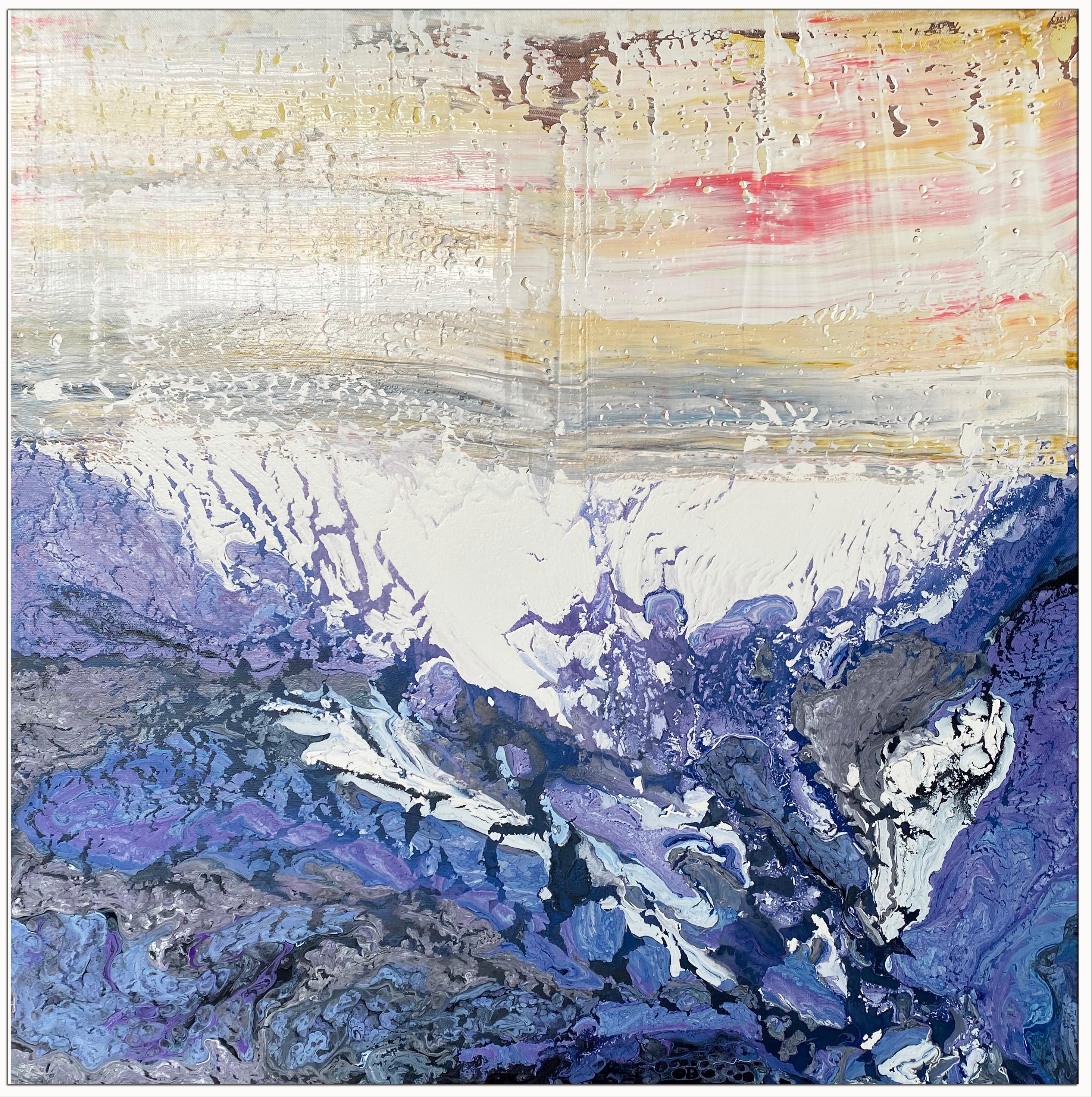 Angela Wakefield - Seascape Landscape Painting of Hartland Point in ...