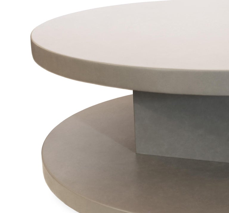 York Leather Wrapped Coffee Table For Sale at 1stDibs | leather wrapped ...