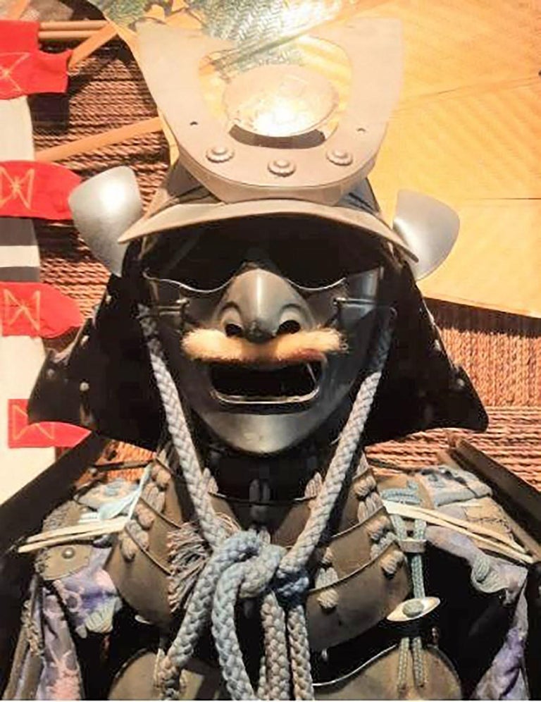 Yoroi Samurai Armor, Dragon Pattern, Originating from Osaka Japan For ...