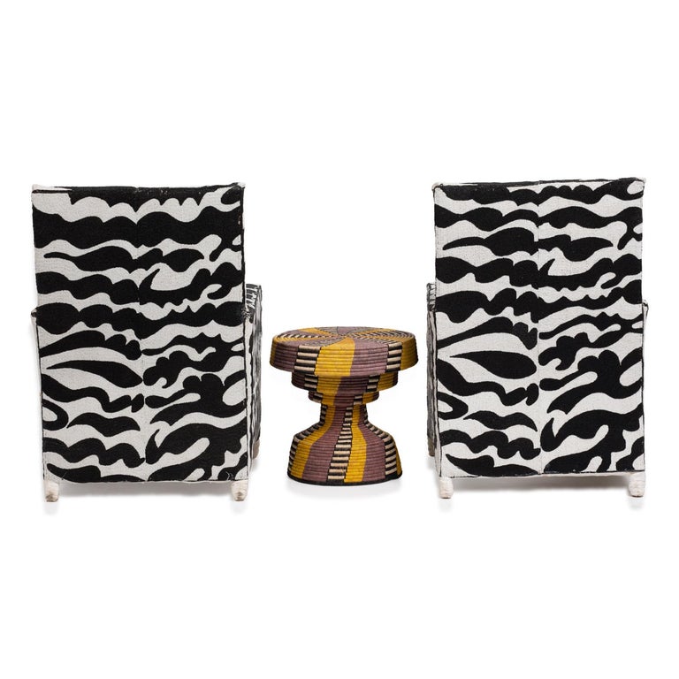 Chair-Yoruba Beaded '2' For Sale at 1stDibs
