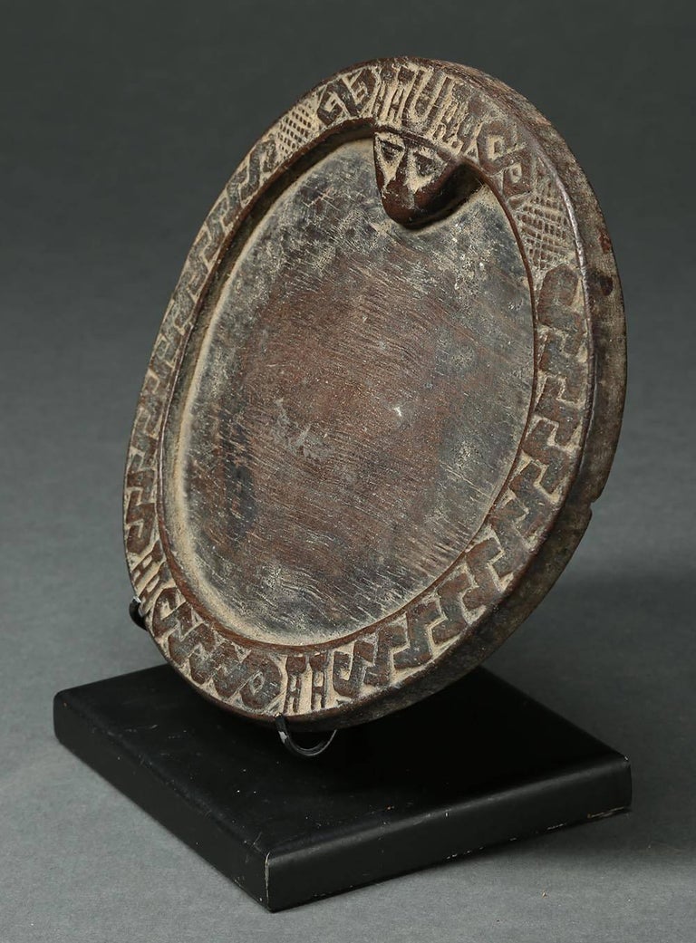 Yoruba Miniature Tribal Divination Plate, Nigeria at 1stDibs