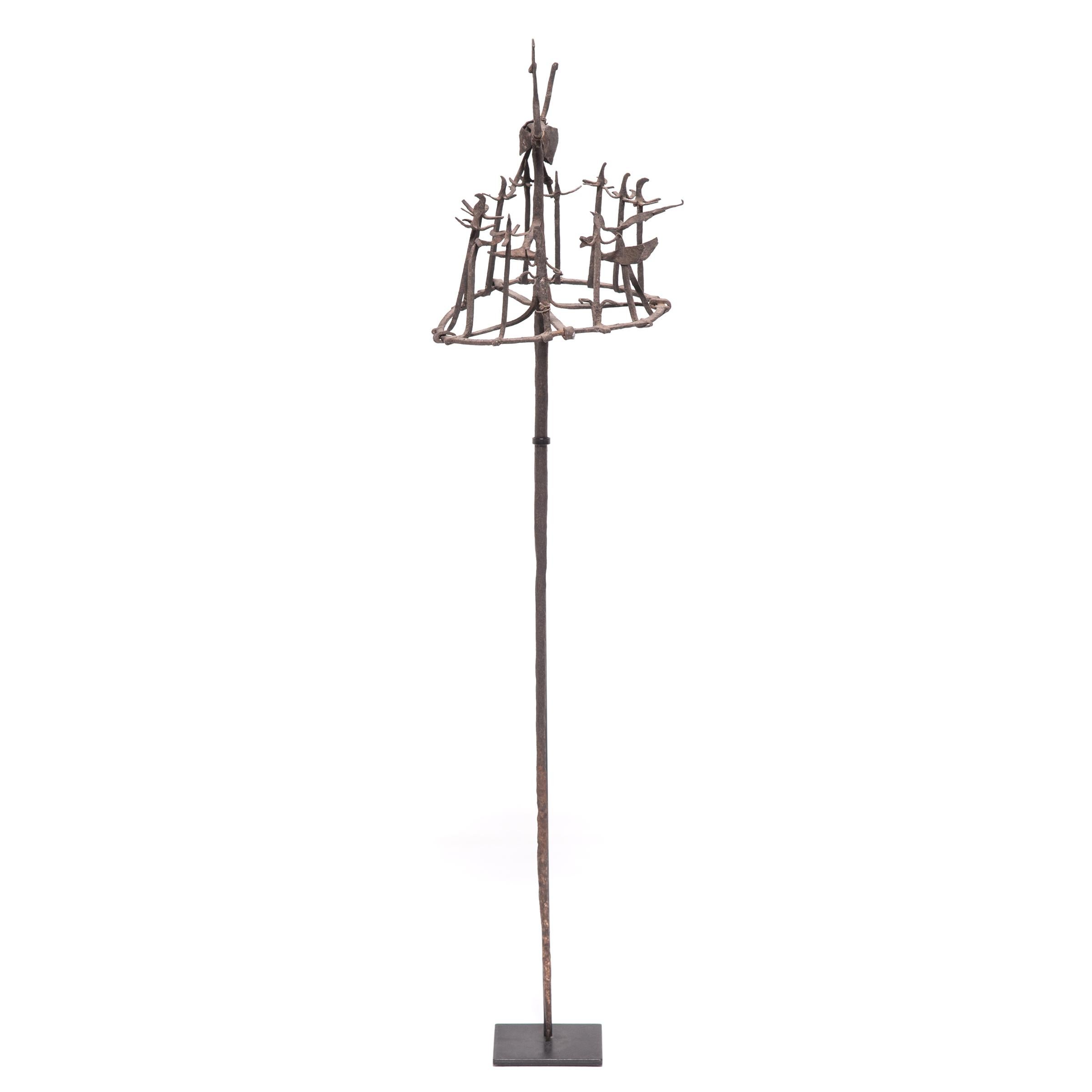 Yoruba Osanyin Staff, c. 1900 For Sale at 1stDibs | yoruban merkin ...