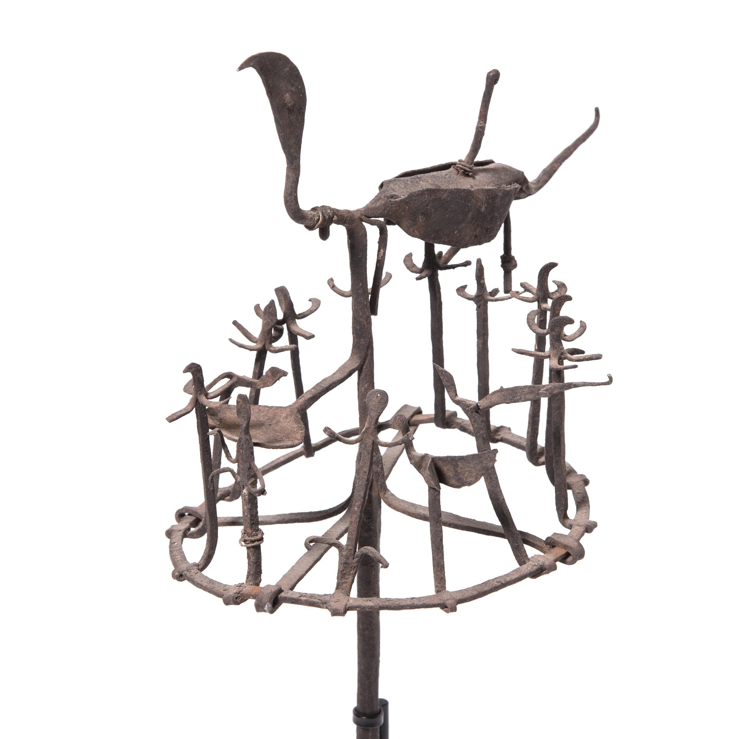 Yoruba Osanyin Staff, c. 1900 For Sale at 1stDibs | yoruban merkin ...