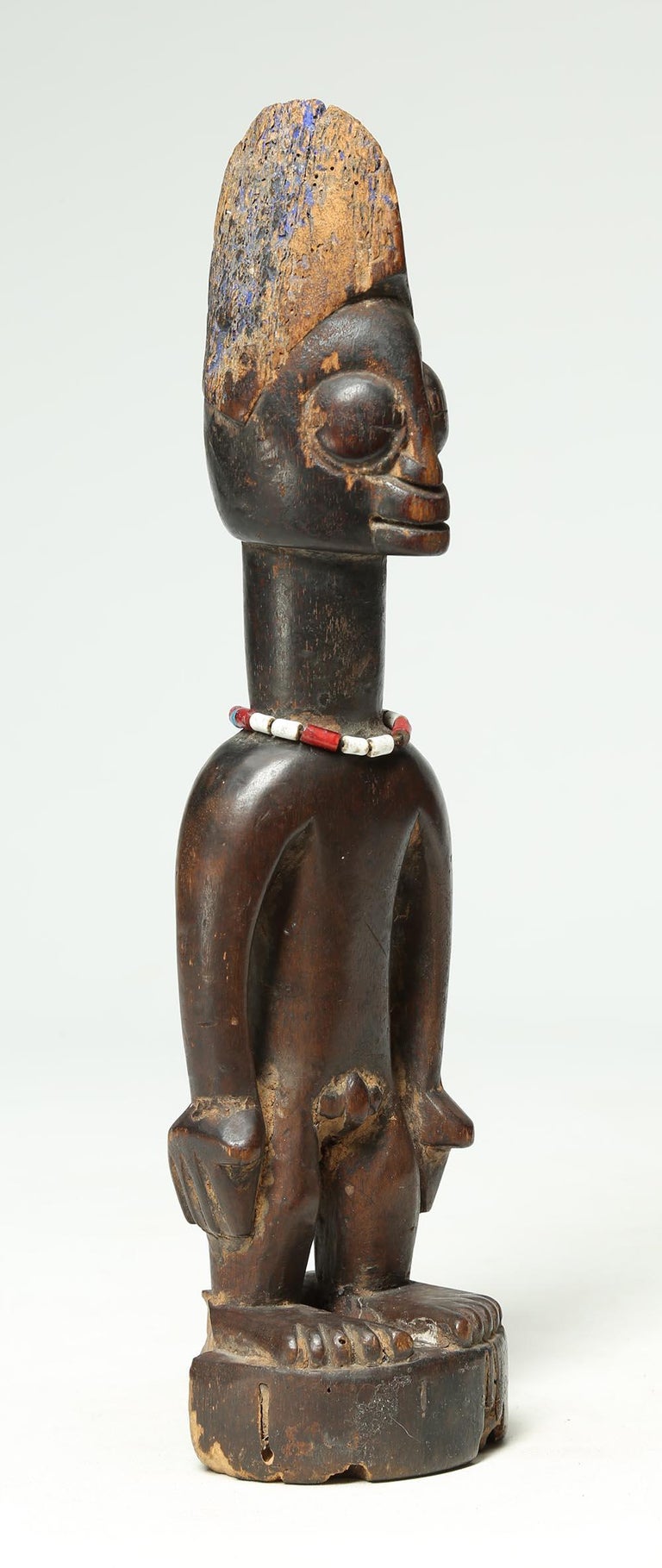 Yoruba Tribal Male Figure, an Ibeji or Twin Figure, Nigeria, Africa ...