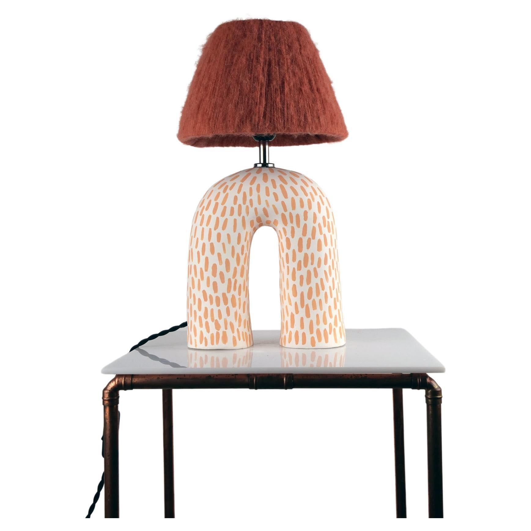 'Me' Table Lamp - Tangerine Dash (Matte) For Sale at 1stDibs