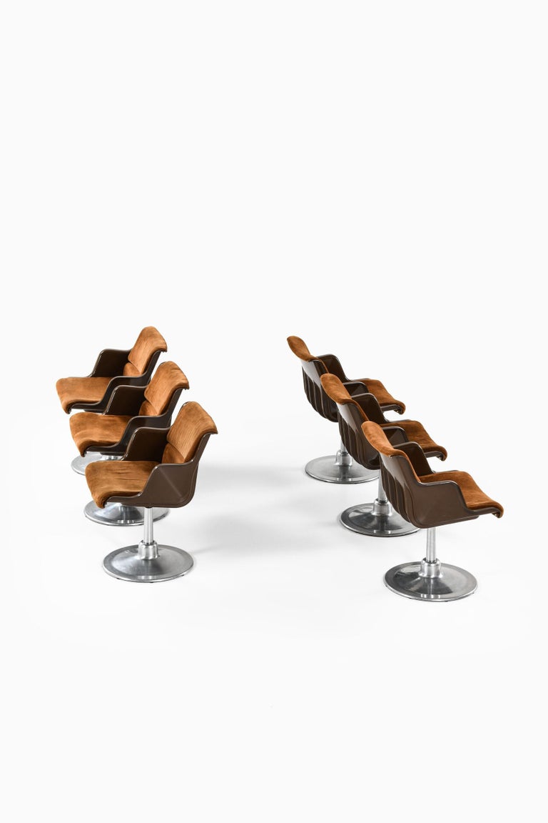 Yrjö Kukkapuro Dining Chairs Produced by Haimi in Finland at 1stDibs