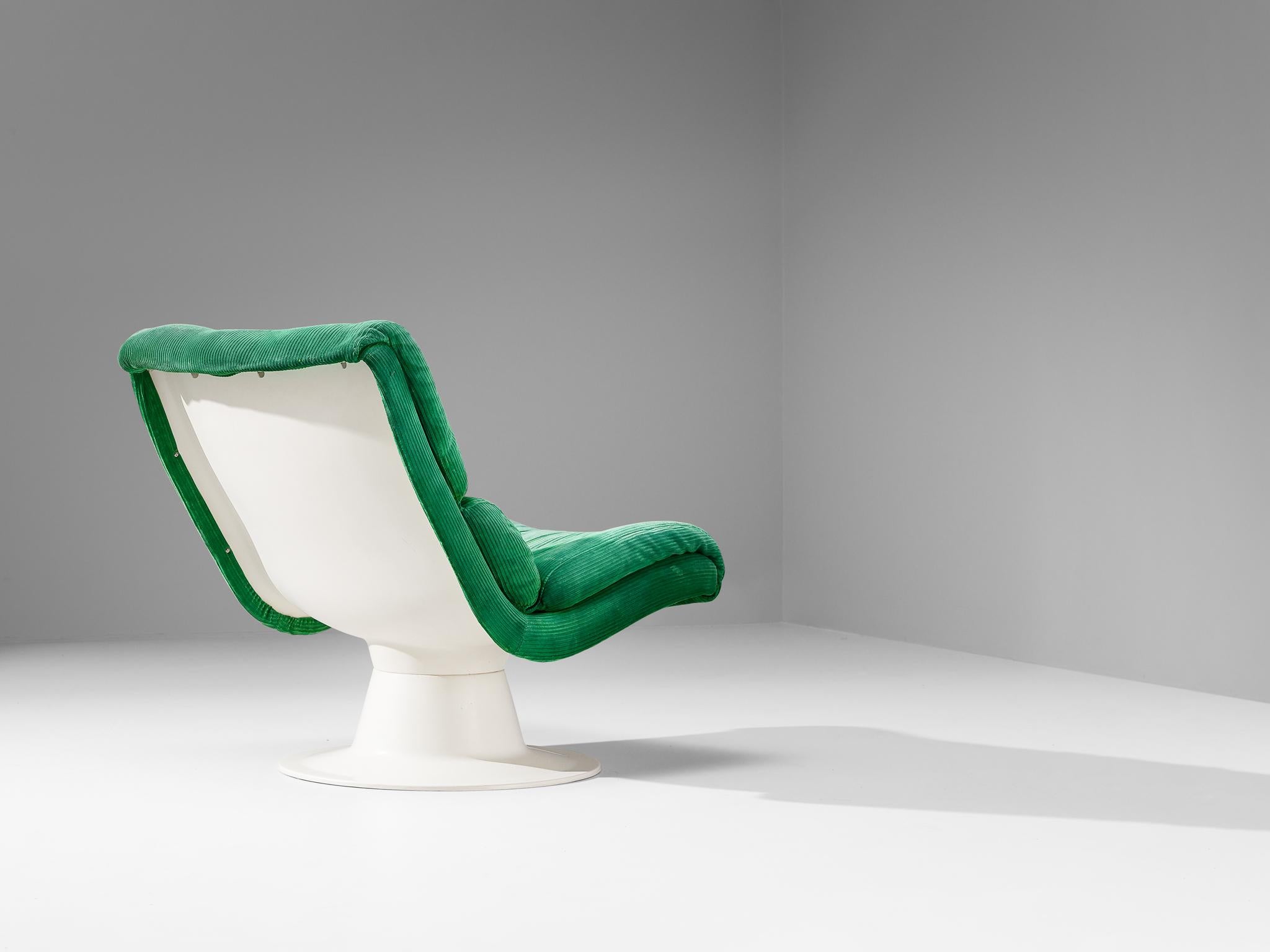 Yrjö Kukkapuro for Haimi Finland 'Saturnus' Pair of Lounge Chairs For ...