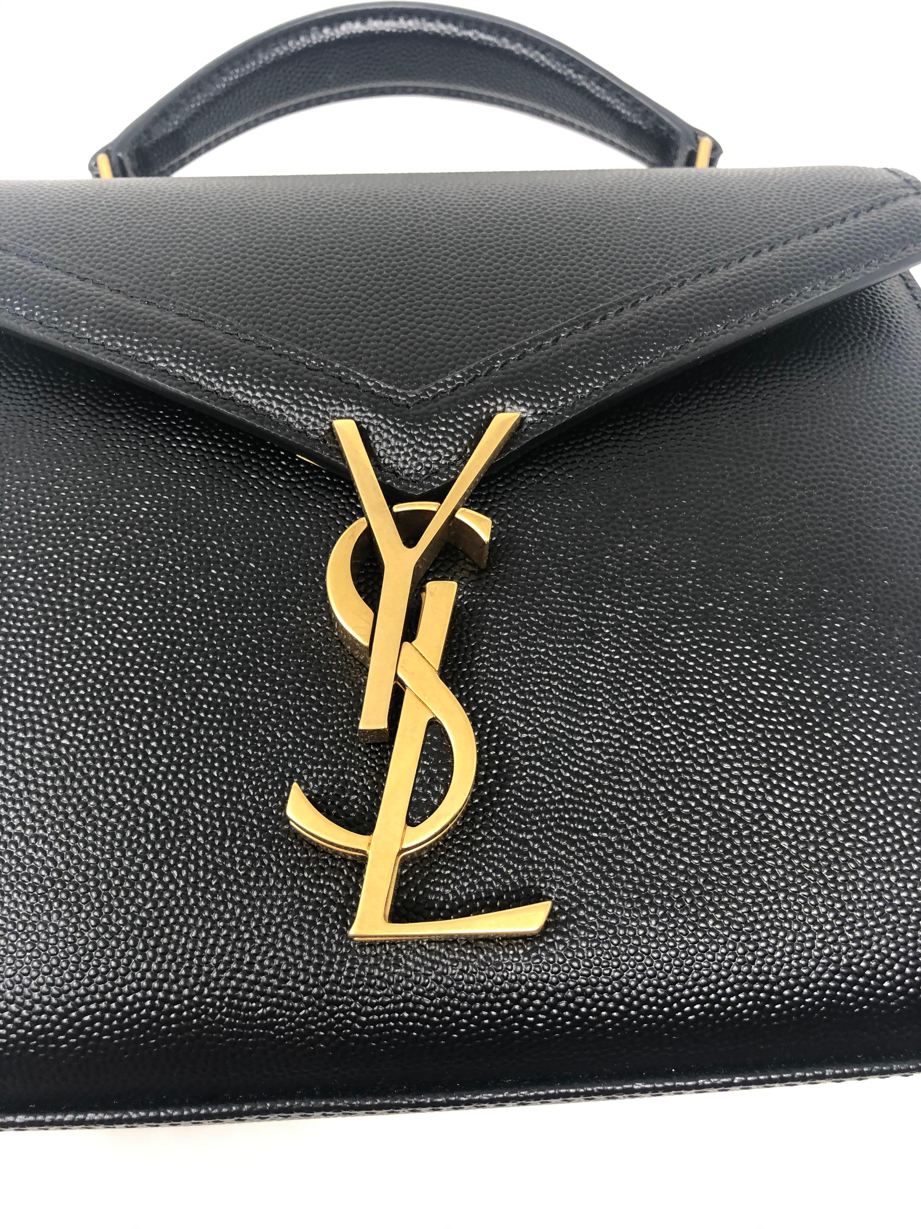 YSL Black Mini Cassandra Bag For Sale at 1stDibs | ysl cassandra bag ...