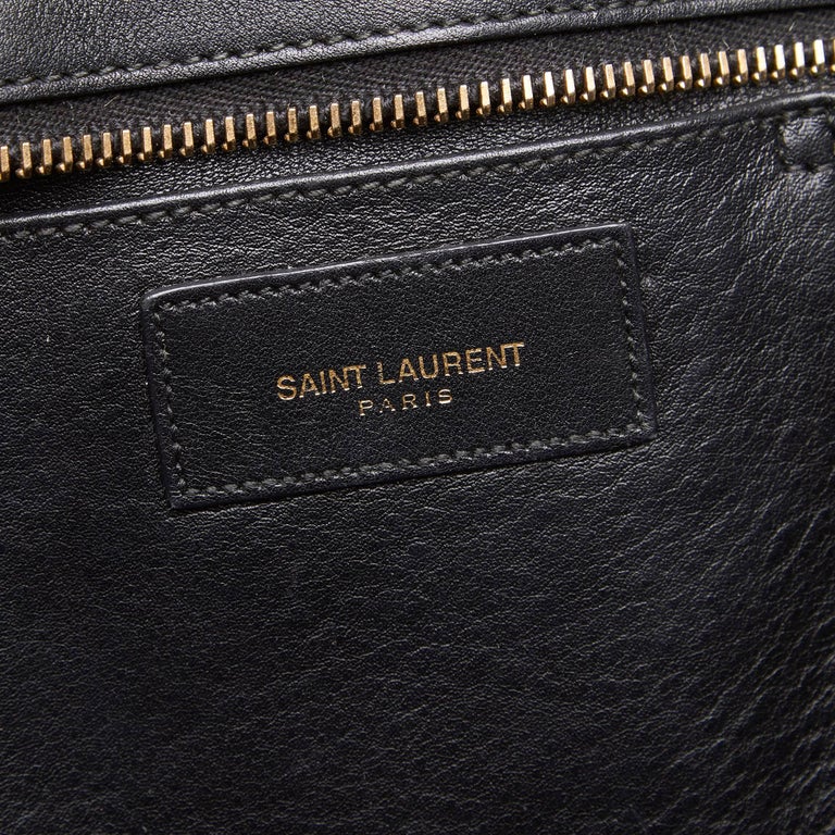 Yves Saint Laurent YSL Black Small Cabas Chyc Bag at 1stDibs | ysl ...