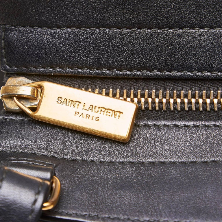 Yves Saint Laurent YSL Black Small Cabas Chyc Bag at 1stDibs | ysl ...