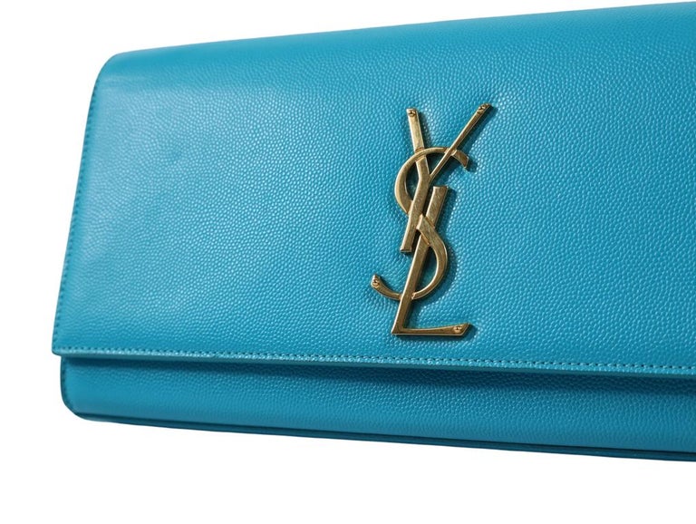 YSL CASSANDRE Clutch Bag For Sale at 1stDibs