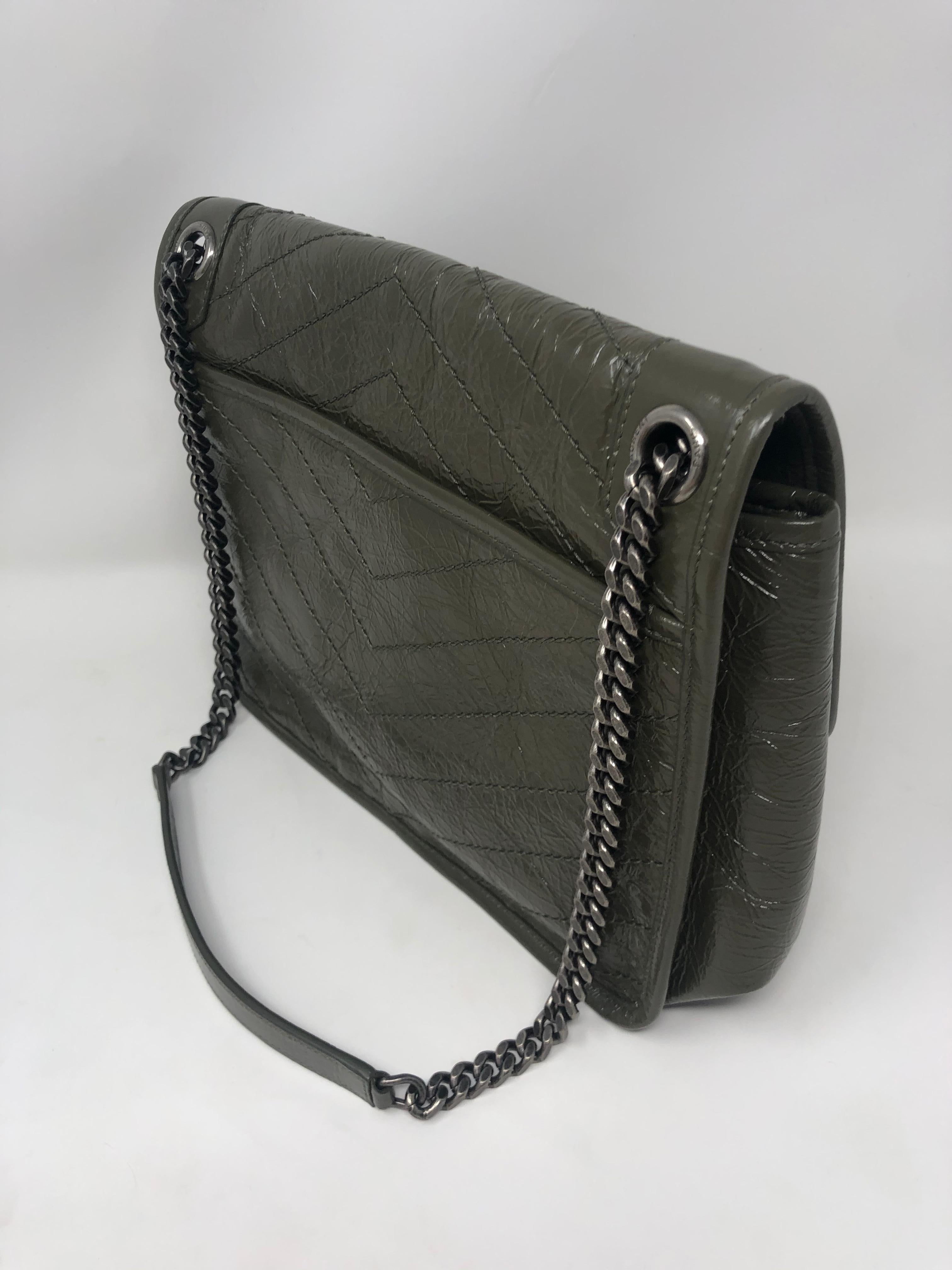 YSL Green Vert Fonce Medium Niki Bag At 1stDibs Ysl Niki Medium Sale YSL Green Vert Fonce Medium Niki Bag At 1stDibs Ysl Niki Medium Sale