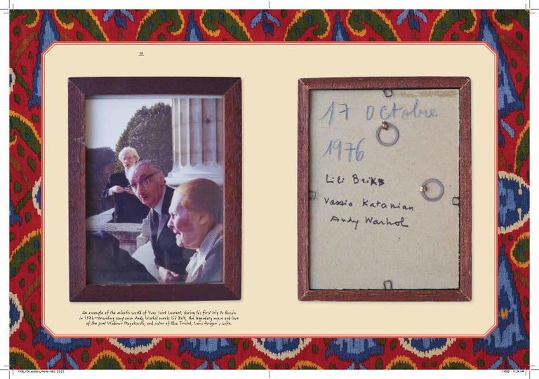 YSL Lexicon An ABC of the Fashion, Life, and Inspirations of Yves Saint ...