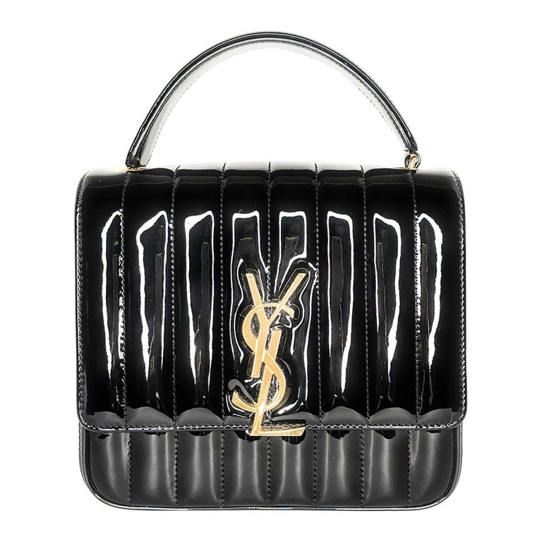 YSL Saint Laurent 2018 Small Vicky Chain Bag at 1stDibs