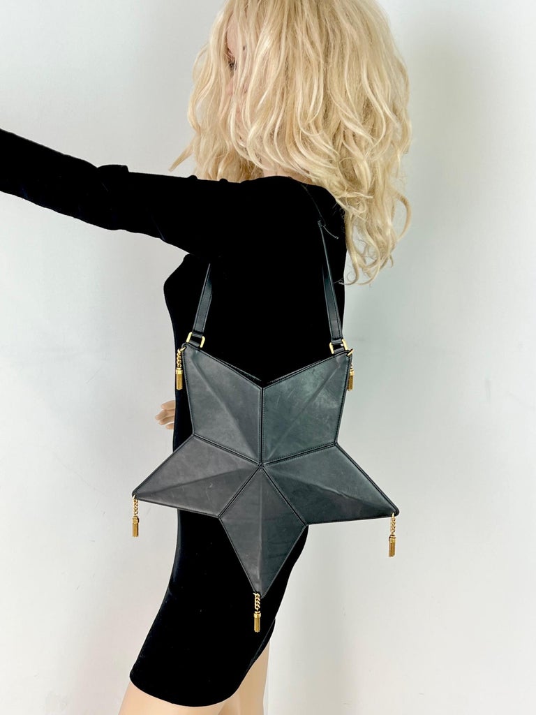 YSL Saint Laurent Astro Tassel Star Shoulder Hand Bag For Sale at 1stDibs