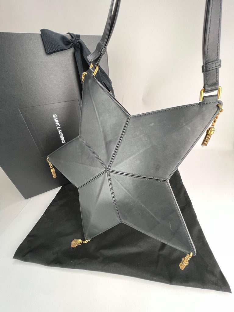 YSL Saint Laurent Astro Tassel Star Shoulder Hand Bag For Sale at 1stDibs