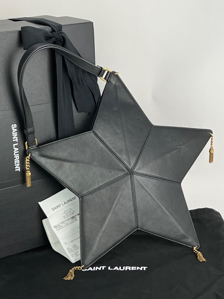 YSL Saint Laurent Astro Tassel Star Shoulder Hand Bag For Sale at 1stDibs
