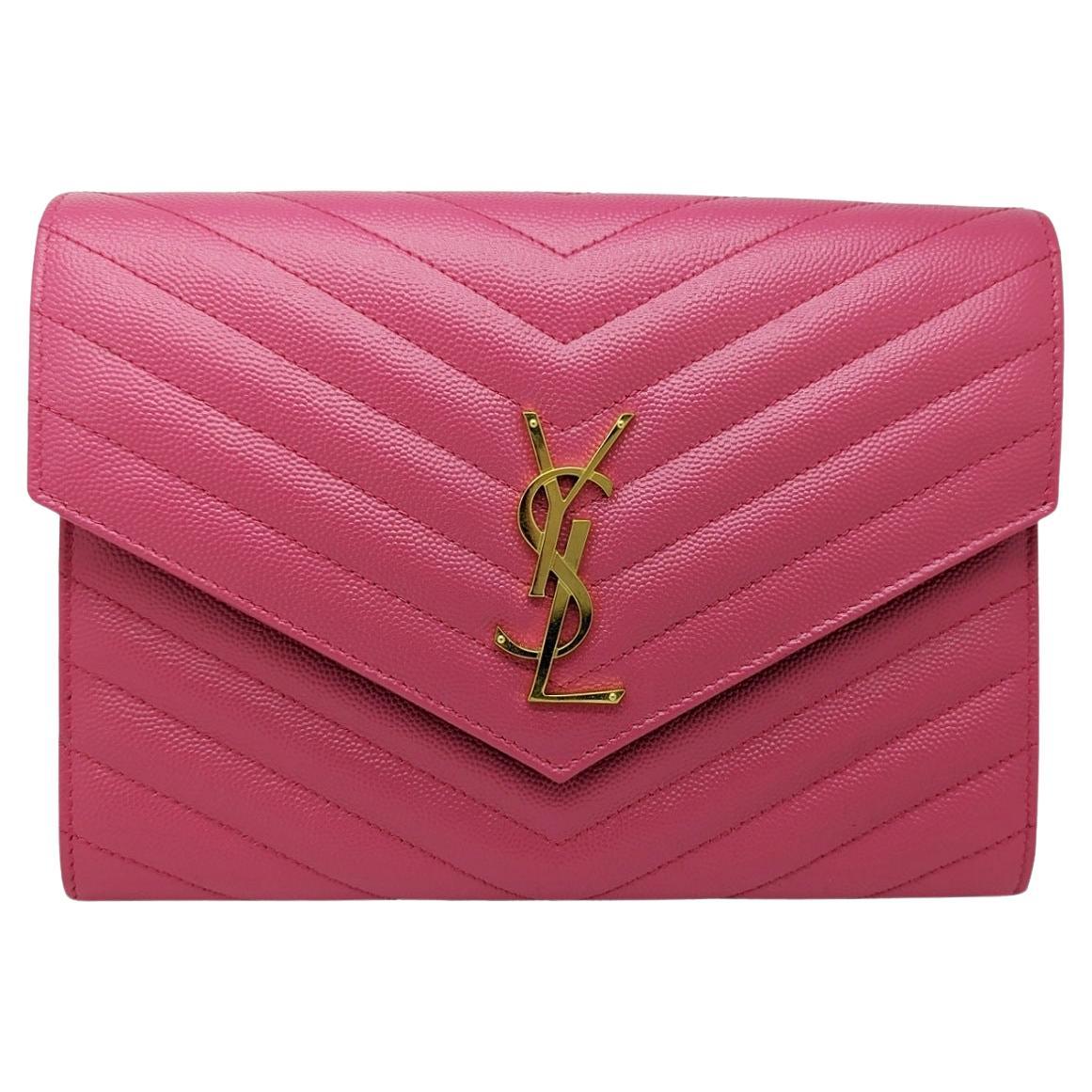 Ysl Envelope Pouch - For Sale on 1stDibs