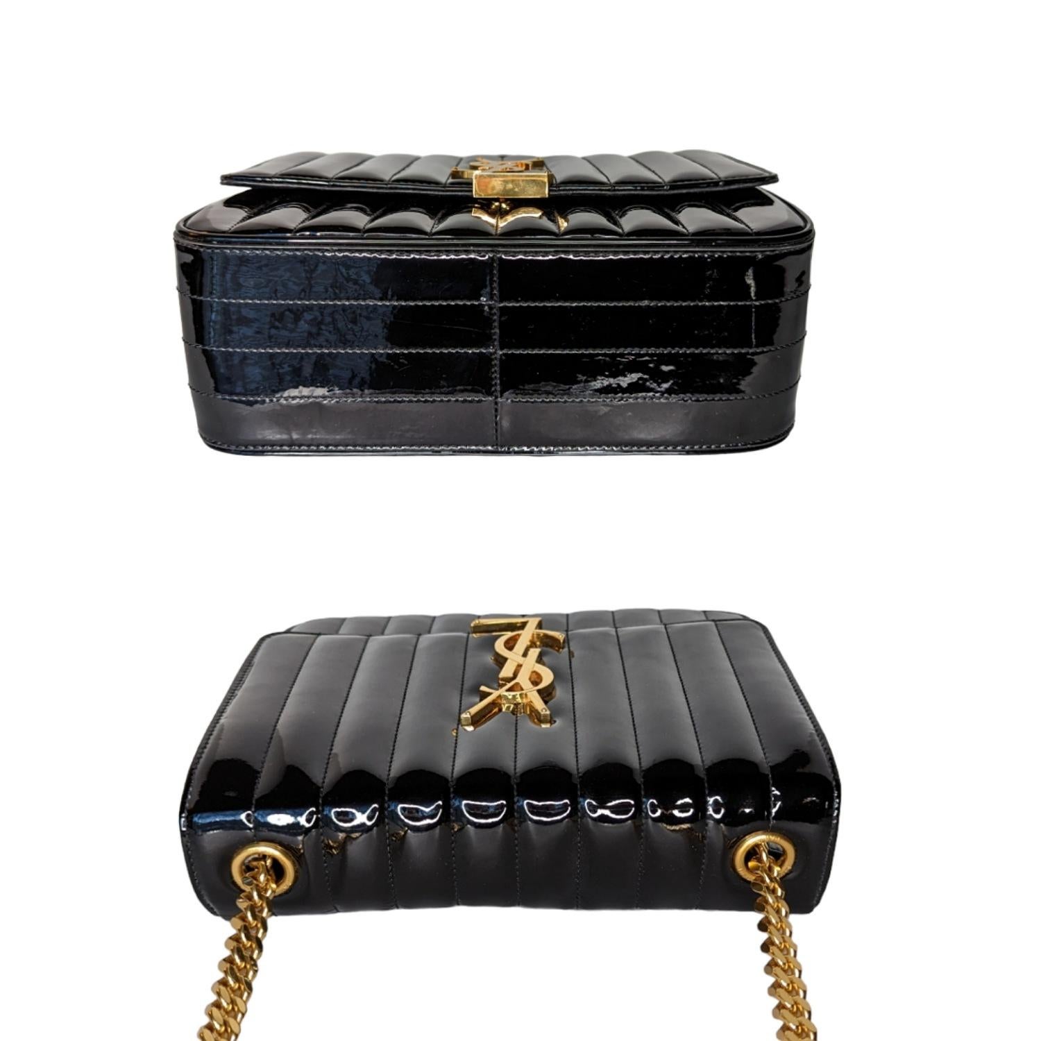 YSL Saint Laurent Large Vicky Chain Crossbody Bag at 1stDibs | ysl box ...