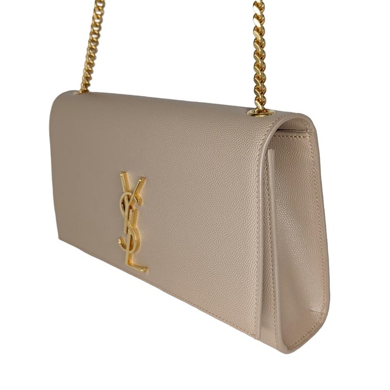 YSL Saint Laurent Medium Kate Leather Chain Shoulder Bag For Sale at ...