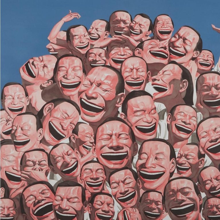 Yue Minjun Garbage Hill Yue Minjun Art Lithograph Limited