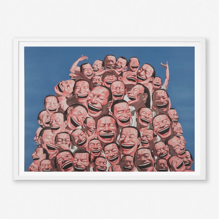Yue Minjun - Garbage Hill, Yue Minjun - Art, Lithograph, Limited ...