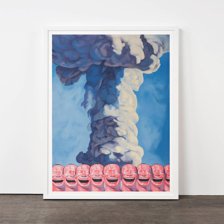 Yue Minjun - Mushroom Cloud, Yue Minjun- Art, Lithograph, Limited ...