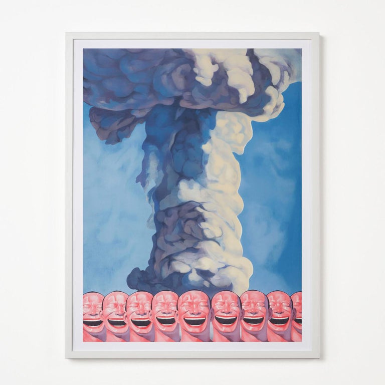 Yue Minjun - Mushroom Cloud, Yue Minjun- Art, Lithograph, Limited ...